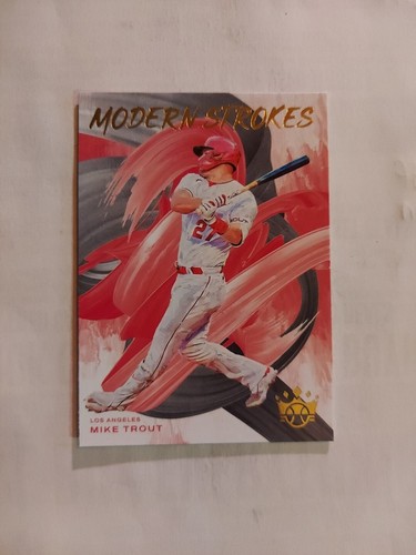 2022 Diamond Kings Mike Trout Modern Strokes #MS4 Angels | eBay
