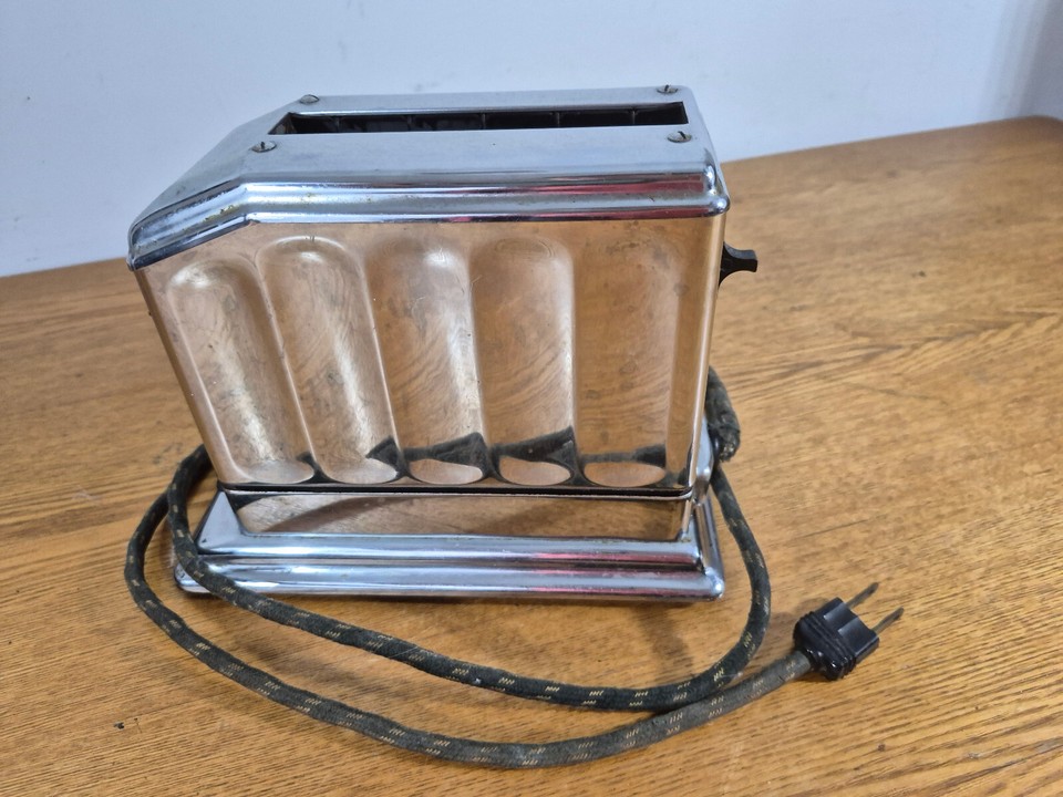 Vintage Toastmaster Single Slice Toaster From 1950s Model 1A3 Works | eBay
