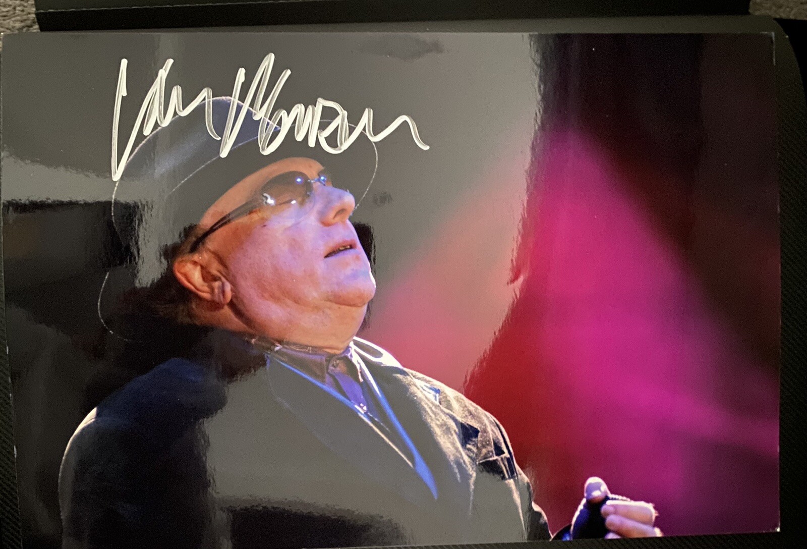 Van Morrison Hand Signed Photo Music Singer Memorabilia Autograph Rock ...