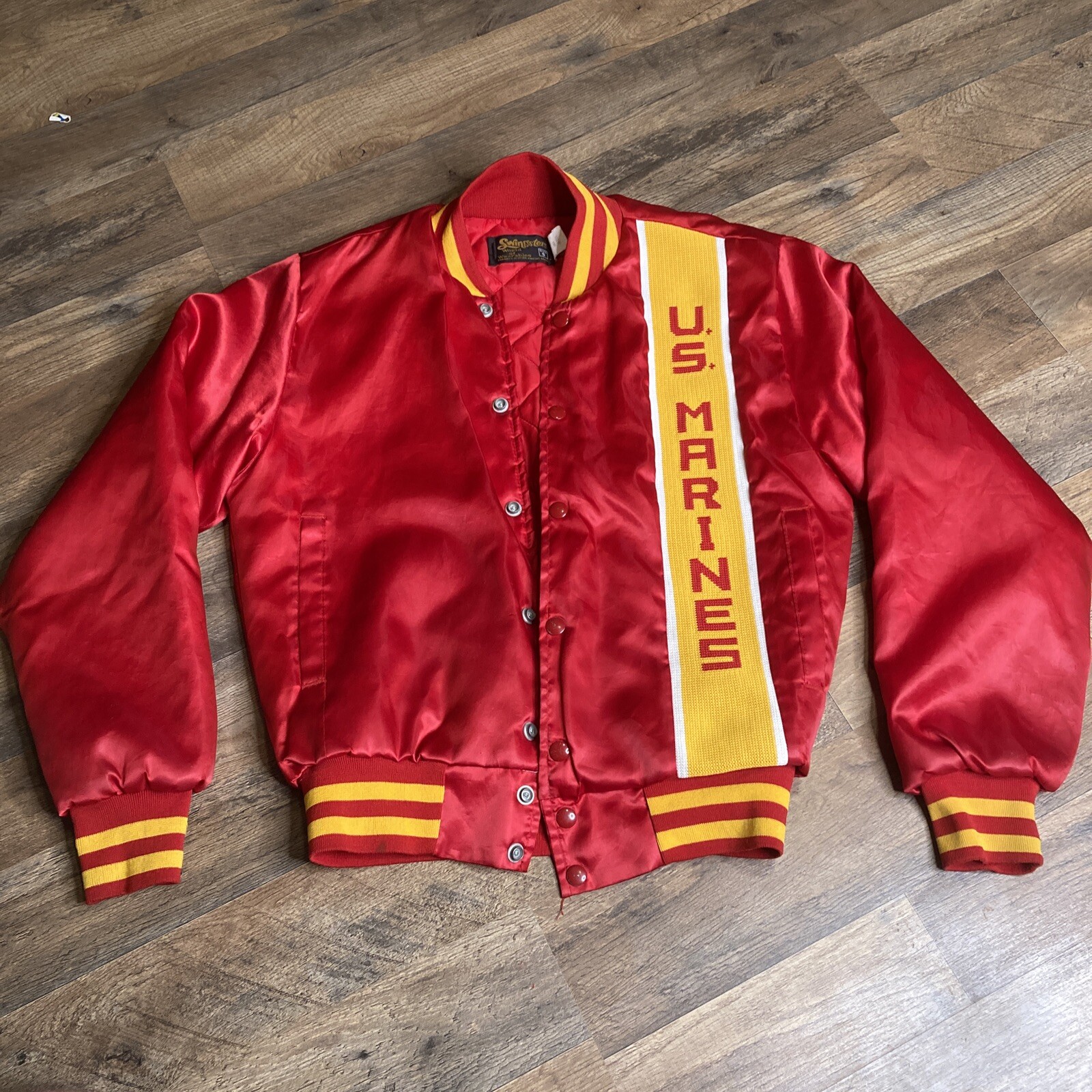 vintage usmc jacket swingster brand made in usa mens … - Gem