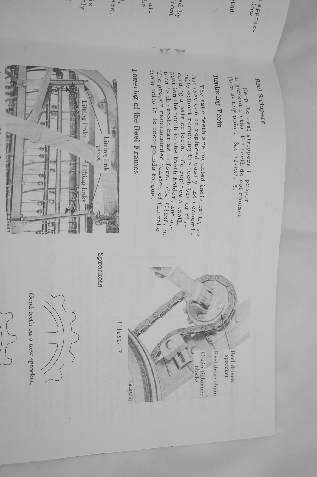 IH International Harvester No 15 Side Delivery Wheel Driven Pull Hay ...