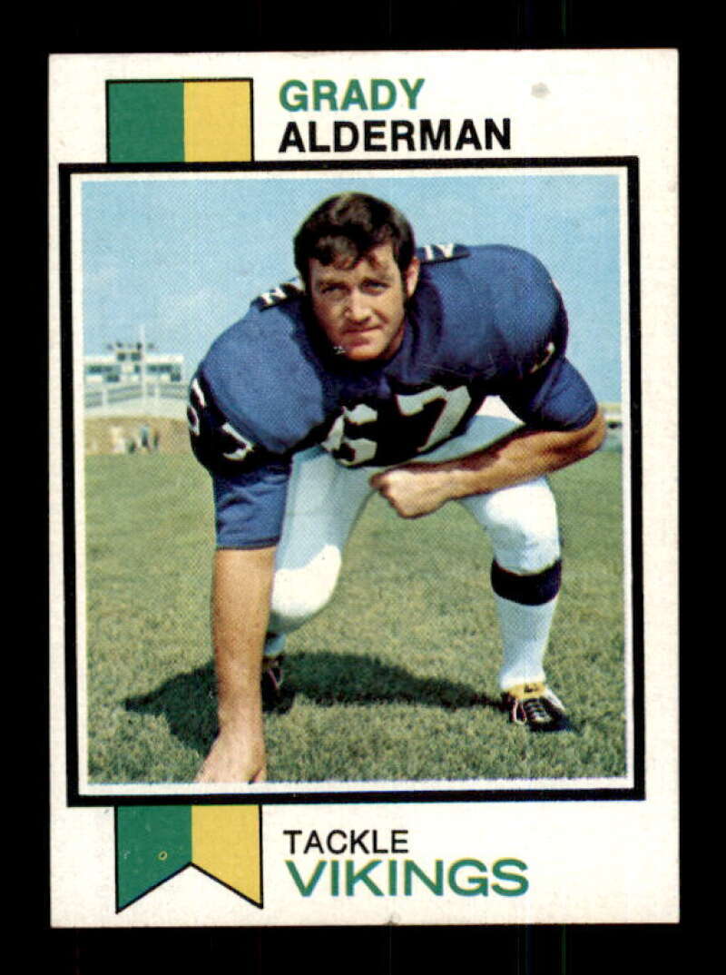 1973 Topps #239 Grady Alderman EXMT/NM Vikings 239484 | eBay