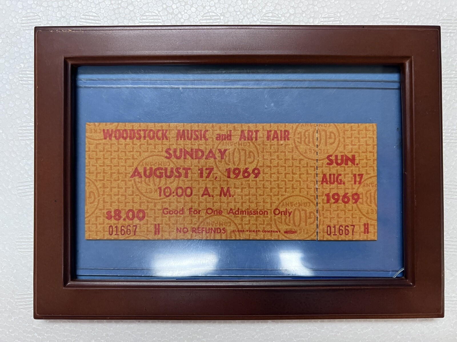 1969 Woodstock and Art Fair Full Event Ticket Stub | eBay