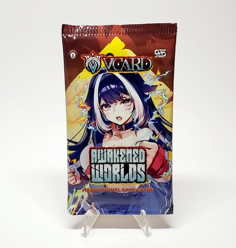 VCard Vtuber TCG | Awakened Worlds | First Editions | 1 Booster Pack ...
