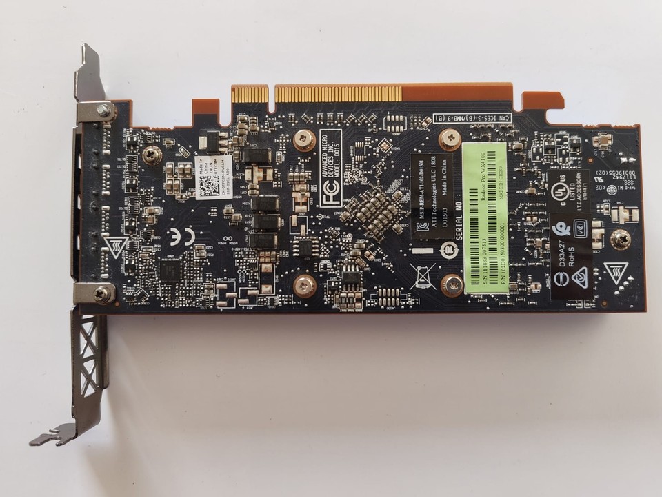 AMD Radeon Pro WX 4100 | 4GB GDDR5 | 4 x Mini DP | Graphics Card Low ...