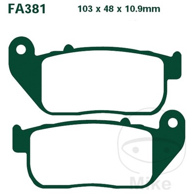 48490-Pastiglie dei freni standard compatibile con HARLEY DAVIDSON XL ...