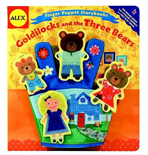 ALEX TOYS FINGER PUPPET STORYBOOKS: GOLDILOCKS AND THE By Suzanne ...