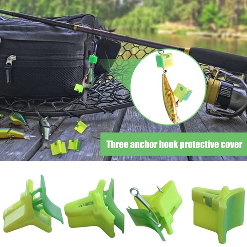 Hook Cover Fishing Supplies Fishing Hook Caps Anti-prick Cover for Lure ...