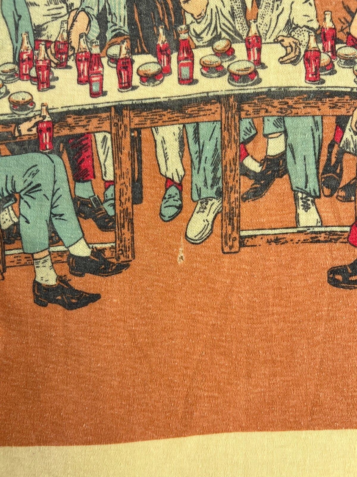 Rare Vintage 70s Elvis Last Supper Guy Peellaert T-Sh… - Gem