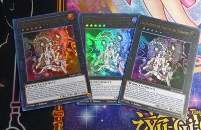 3x Stellarknight Constellar Diamond 1st Edition Ultra Rare BLMR-EN082 ...