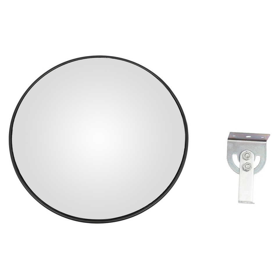 Wide-angle Convex Mirror Driveway Mirror with Fixing Bracket Curved ...