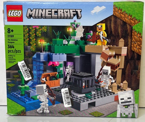 Lego Mine Craft The Skeleton Dungeon Building Kit, 364 Pieces, For 8 ...