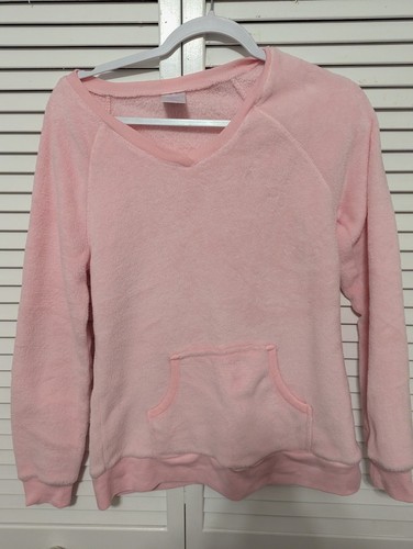 Secret Treasures Fuzzy Pink Top, Sleepwear, Fun, Medium | eBay