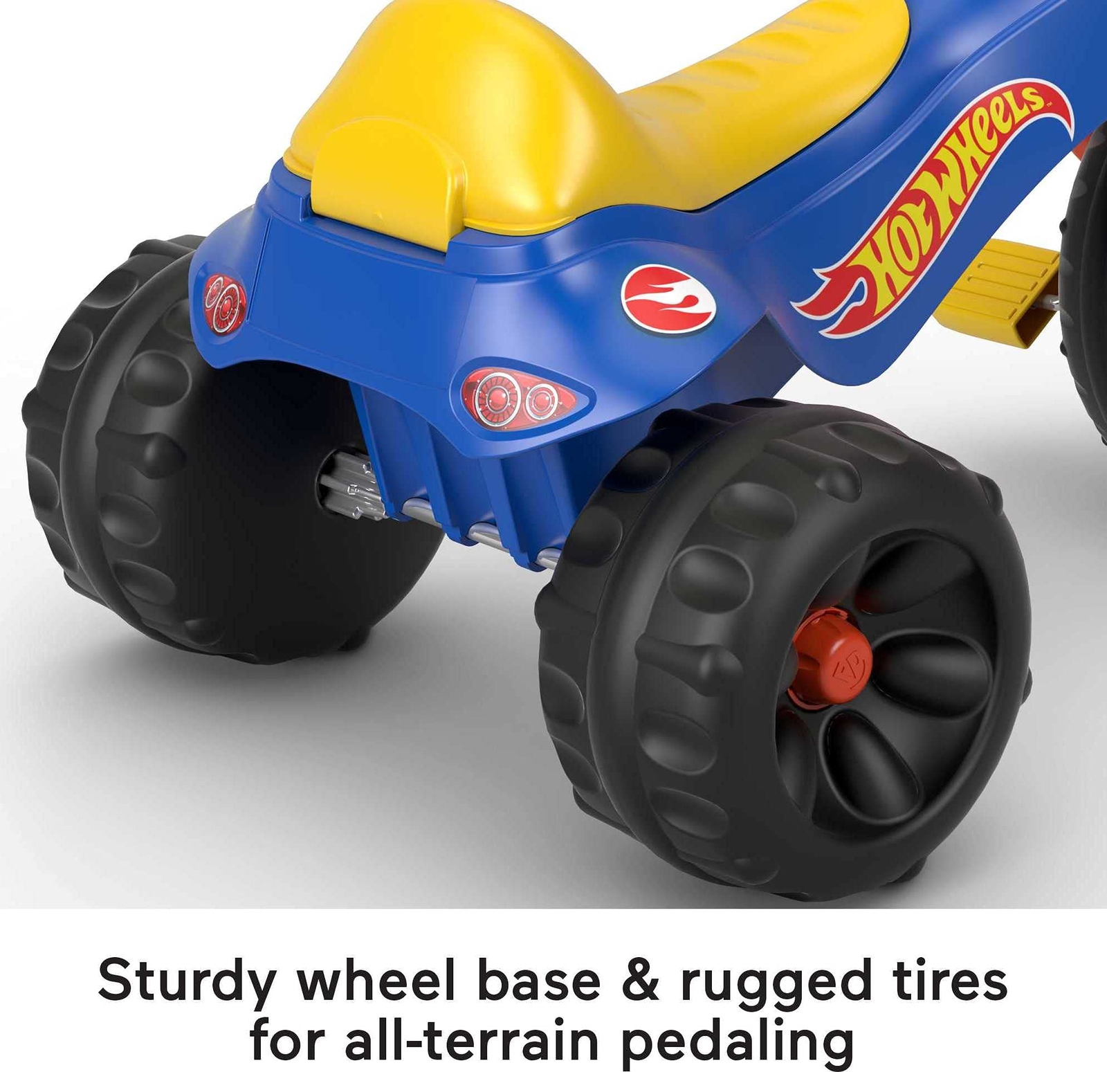Fisher-Price Toddler Tricycle Hot Wheels Tough Trike, Toy Bike ...