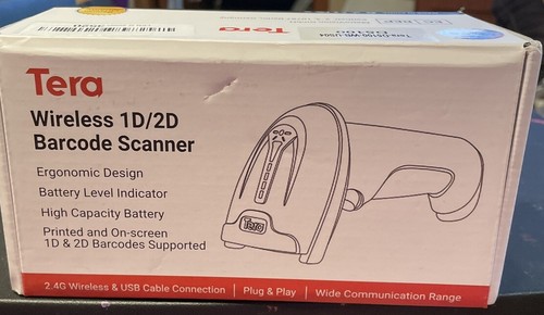 Tera 1D/2D and QR Wireless or Wired Barcode Scanner Compact Plug Model D5100 | eBay