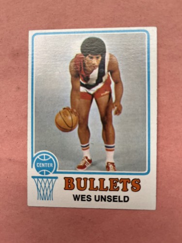 1973-74 Topps #176 Baltimore Bullets Wes Unseld NRMT CONDITION. | eBay