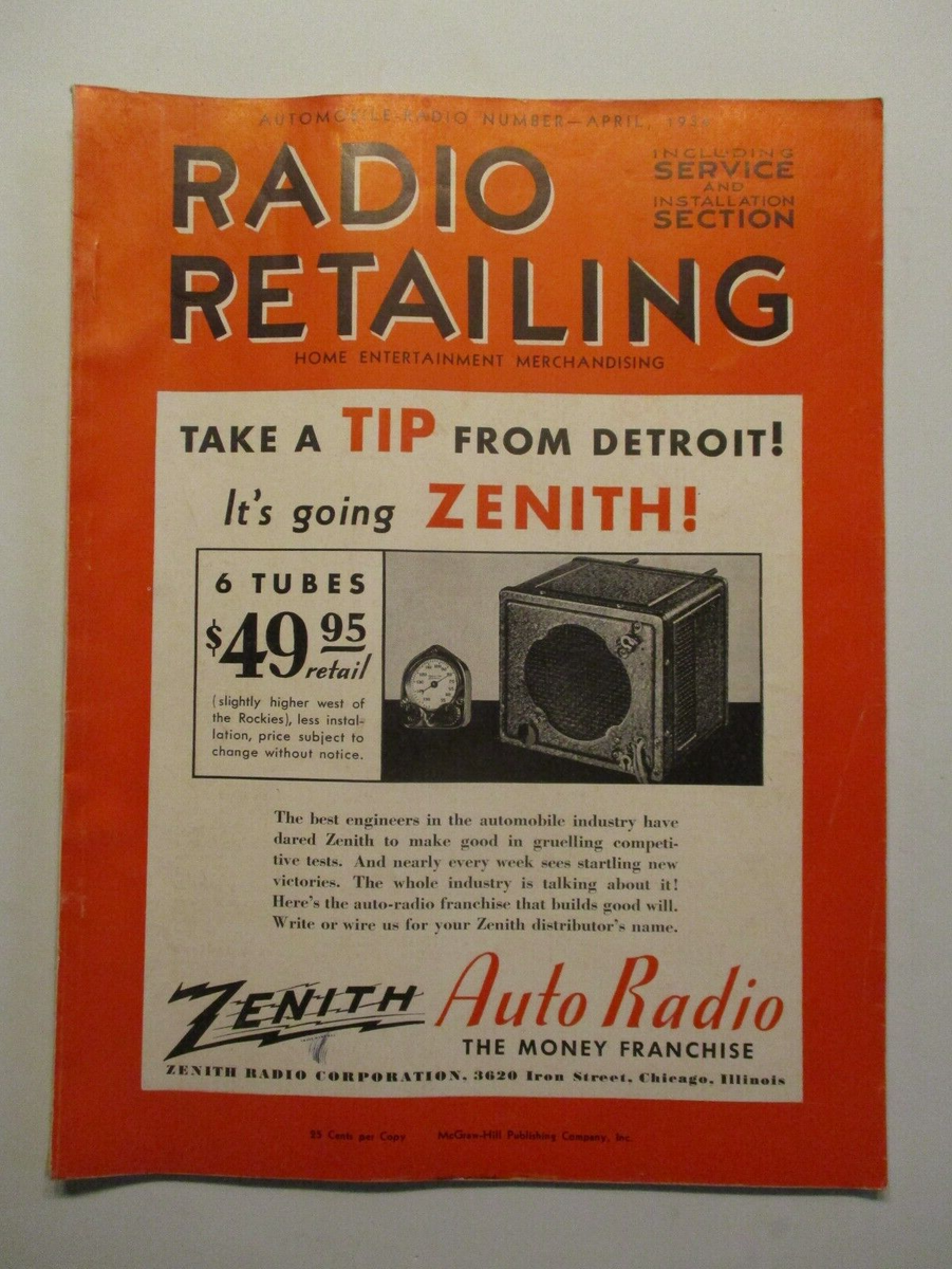 Zenith Radio Corporation 1945 Zenith Radionic FM Radio Ad Why Coming