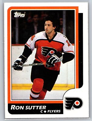 1986-87 Topps #109 Ron Sutter Philadelphia Flyers | eBay