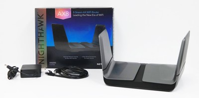 NETGEAR Nighthawk AX8 RAX80 AX6000 8-Stream WiFi 6 Router 606449135213 ...