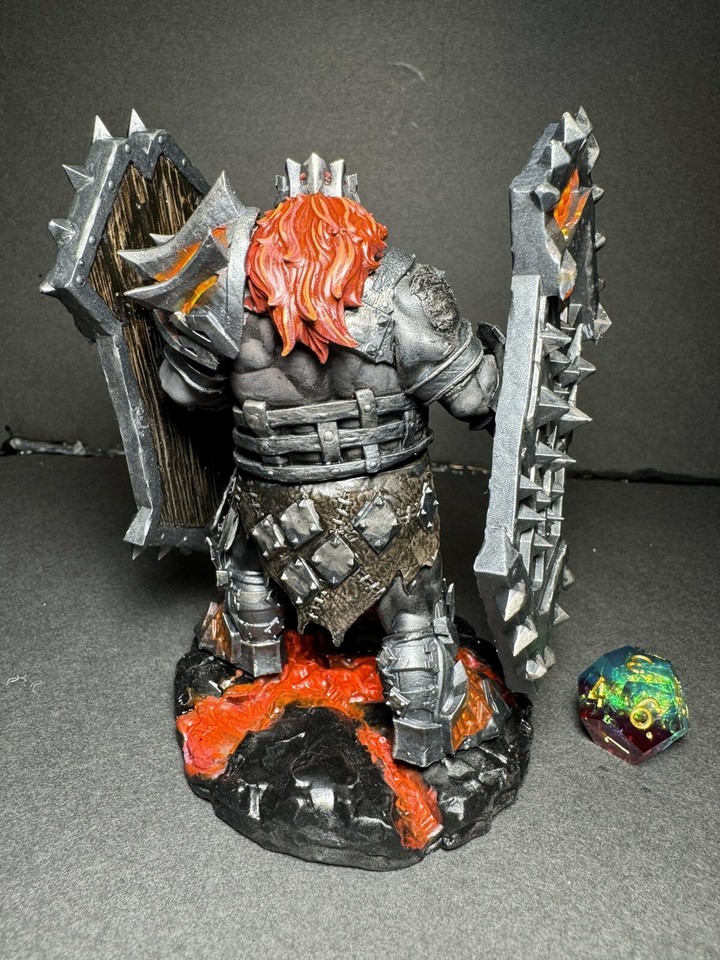 D&D DnD Fire Giant Juggernaut Miniature Well Painted | eBay