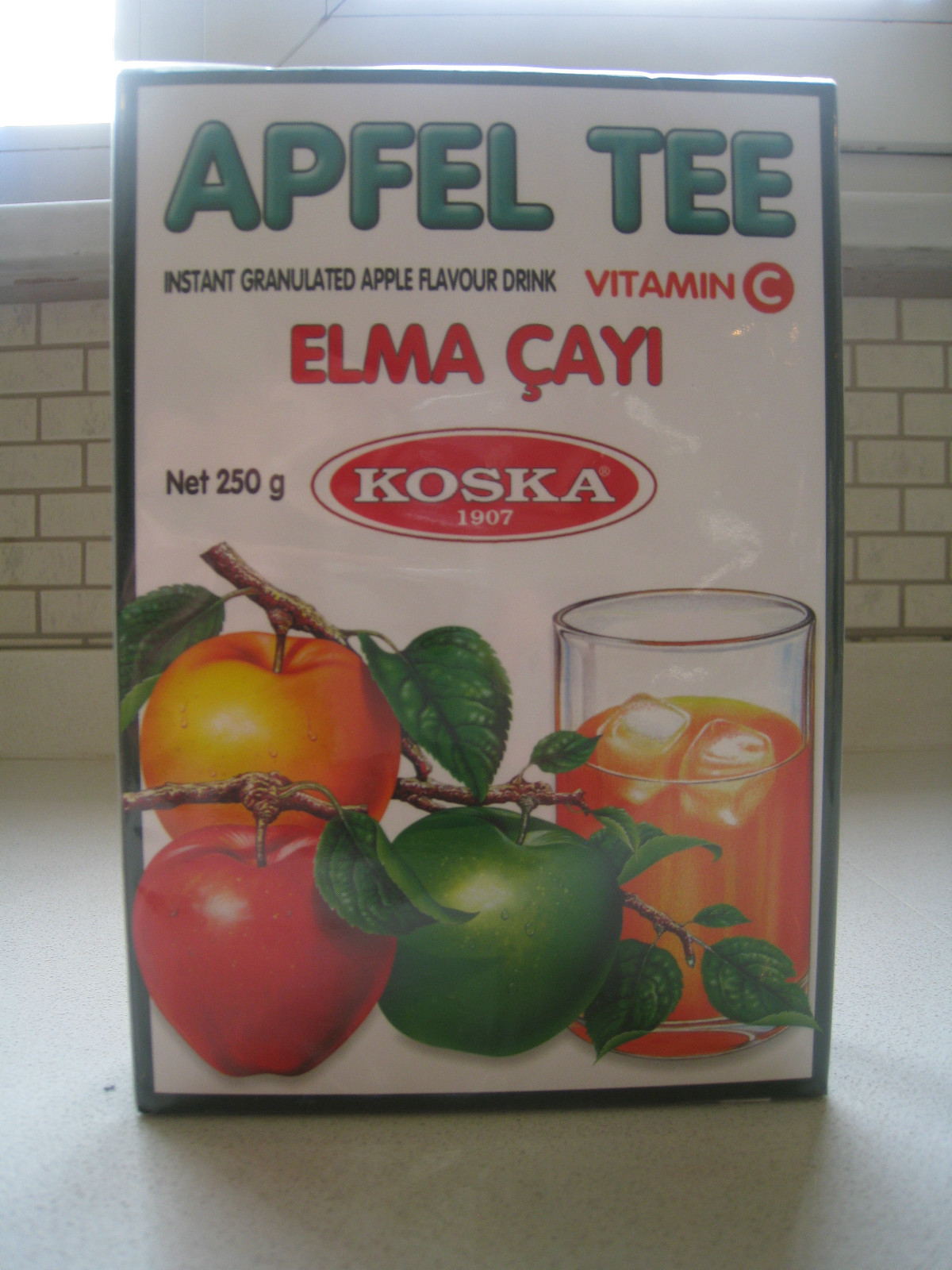 Turkish Traditional Apple Tea Instant Granulated from Koska Apfel Tea ...