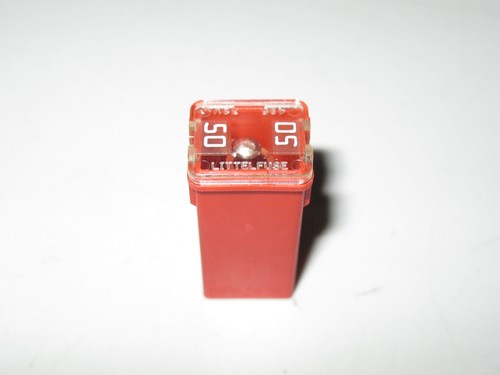 MINI 50 Amp 32 Volt Red Fuse 61136915281 7625721938383 | eBay