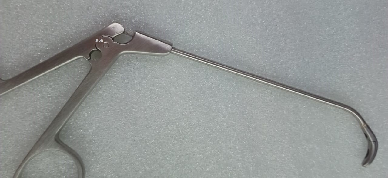 Antrum Grasping Forceps 90° To 120° Jaw Opening Fixed Curved Jaw ...