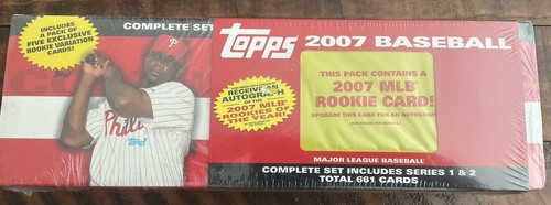 2007 Topps Baseball Complete Set (Factory Sealed) NEW | eBay