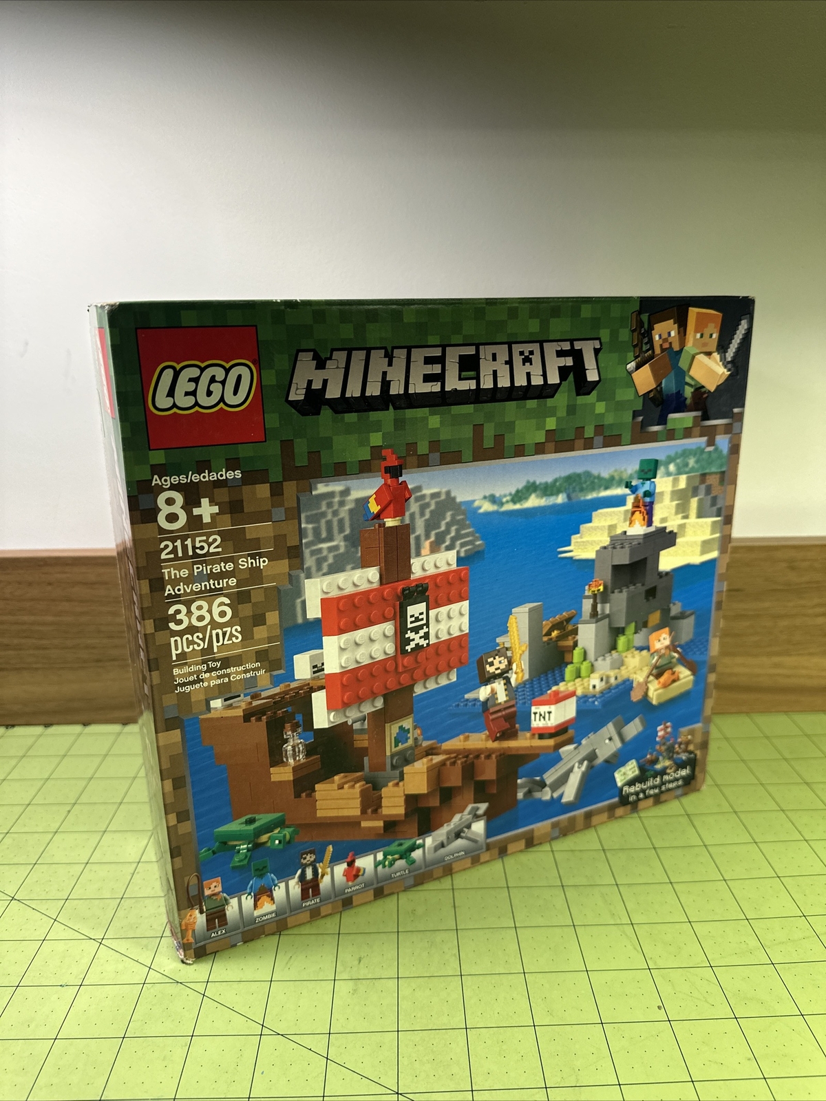 LEGO Minecraft: The Pirate Ship Adventure (21152) for sale online | eBay