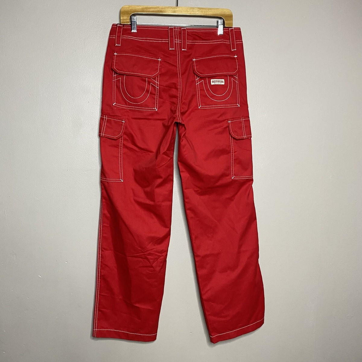 Red True Religion Pants
