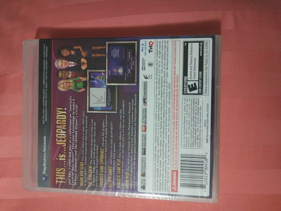 PS3 Jeopardy Sony PlayStation 3 854436004879| eBay