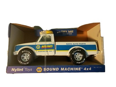 NYLINT TOYS NAPA AUTO PARTS SOUND MACHINE 4X4 METAL TOY TRUCK NO 4412-N ...