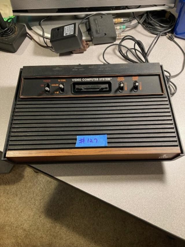 #127 - Atari CX2600A (Tested 4-Switch) Joystick, New Power, RF ...
