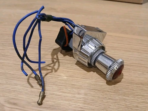 CLASSIC BRITAX CHROME UNDER DASH HAZARD SWITCH AUSTIN MORRIS MINI IMP ...