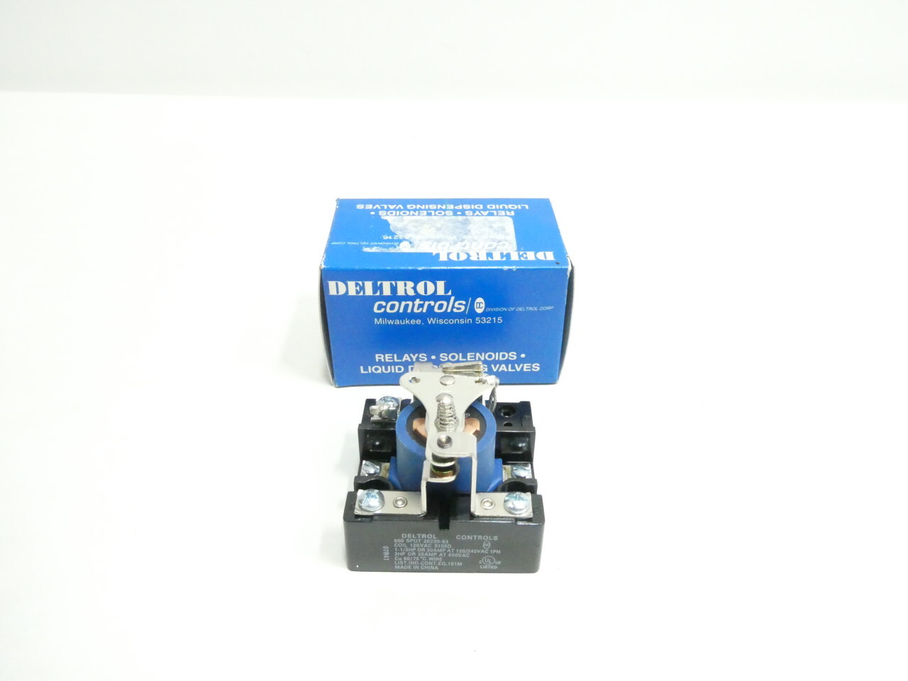 1 Deltrol Controls 20239-83 Power Relay 120v Make OFFER for sale online ...