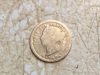 RARE Queen Victoria 1900 Canada 10 Cents Silver Coin | eBay