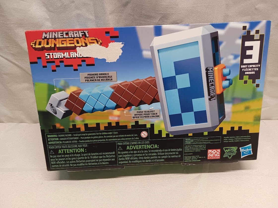 NERF+Minecraft+Stormlander+Blaster for sale online | eBay