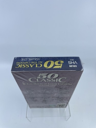 50 Classic Color Cartoons 6 Hours VHS Tape Volume 1 Burbank Video 1991 ...