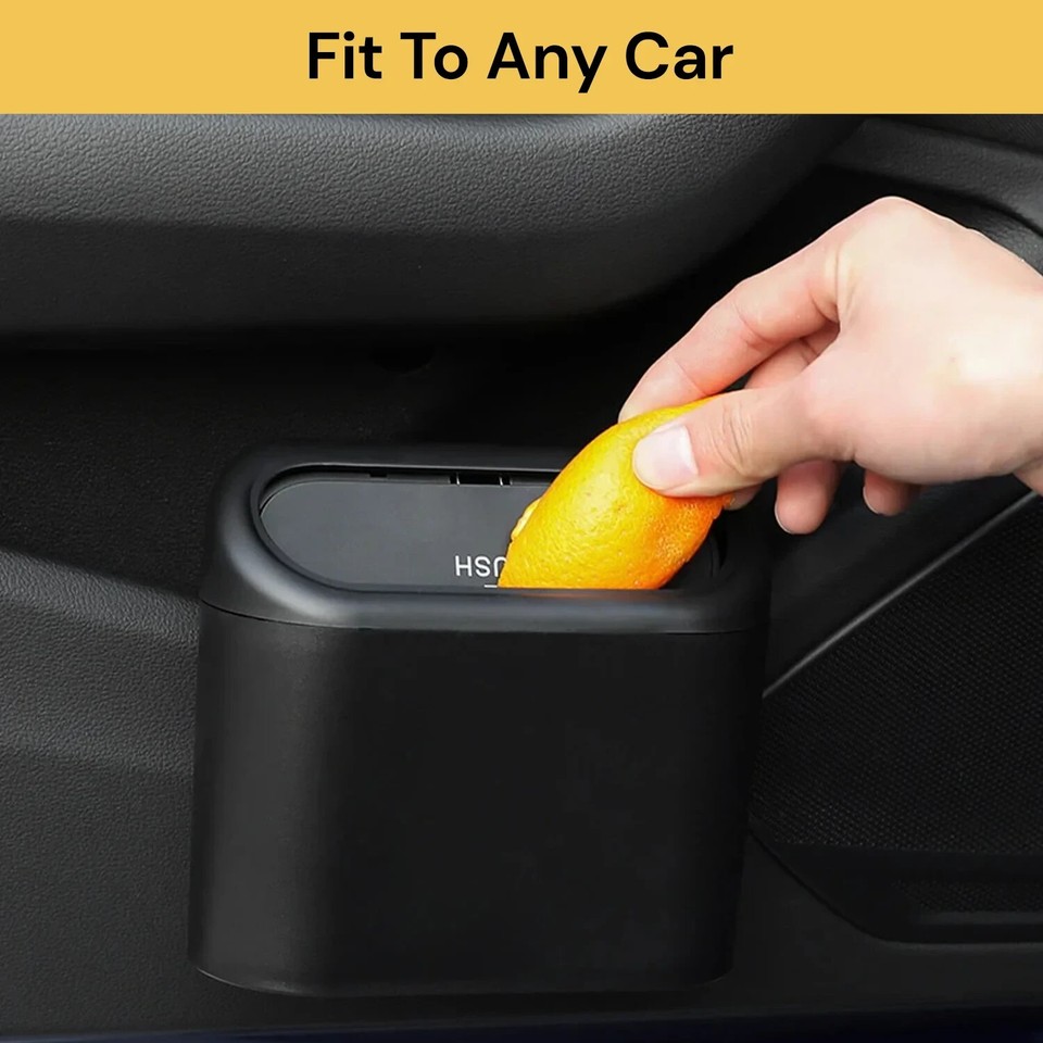 Auto Car Trash Rubbish Can Garbage Dust Dustbin Box Case Holder Bin ...