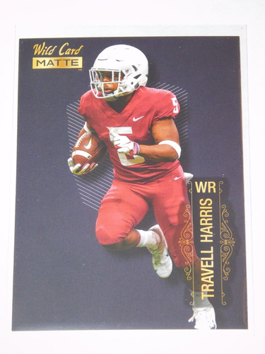 2022 WILD CARD BLACK MATTE TRAVELL HARRIS CARD #MB-104 | eBay