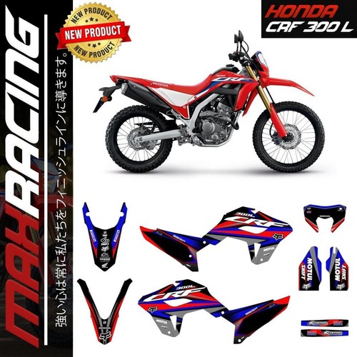 Custom Graphics Sticker Decal Kit V.7 For Honda Crf300L 300L Crf 20-23 ...