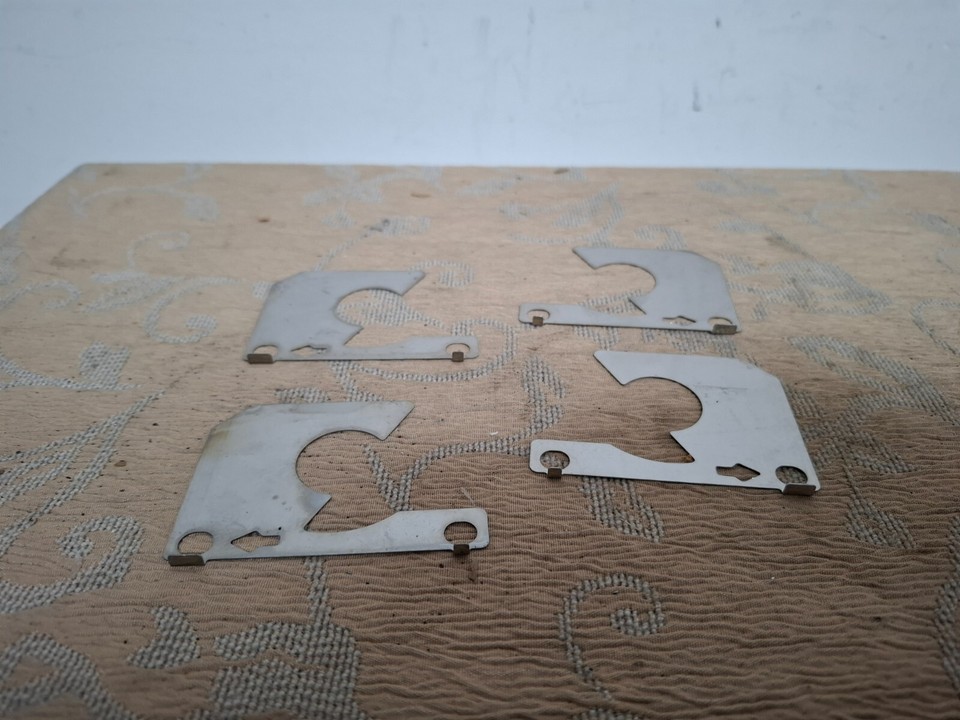 4 NOS TOYOTA トヨタ DISC BRAKE ANTISQUEAL SHIMS NO. 1/2 CORONA RT MX CROWN ...