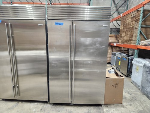 Sub-Zero BI-48S/S/TH 48" Stainless Steel Built-In Side by Side ...