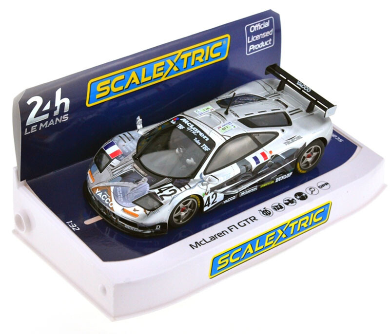 Scalextric C4159 McLaren F1 GTR Le Mans 1995 BBA Competition Analog ...