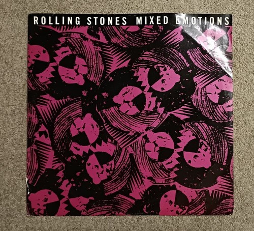 THE ROLLING STONES MIXED EMOTIONS - ORIGINAL UK 12" VINYL SINGLE WITH ...