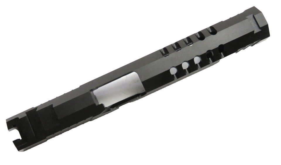 New 1911 .45 ACP AUTO Black Stainless Custom Ported Slide LPA Target ...