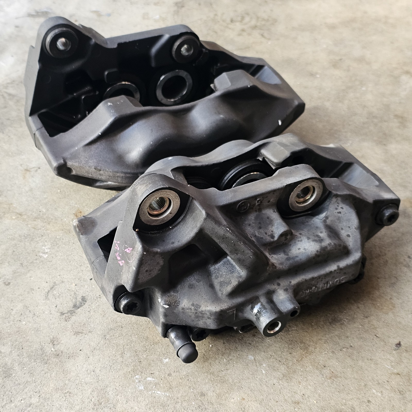 Lexus LS400 Front Brake Caliper Pair 4 Piston Upgrade Sumitomo OEM 1995 ...
