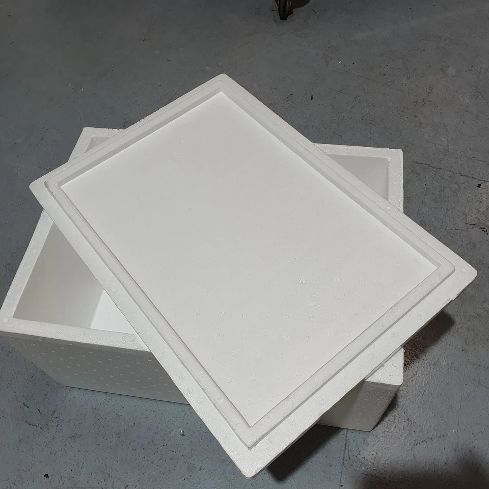 Large 54 litre EPS Polystyrene Postal Box - Good Condition - Quantity 4 ...