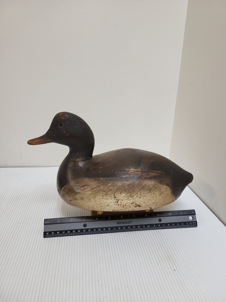Vintage Wooden Duck Decoy "Ed Murphy??" | eBay