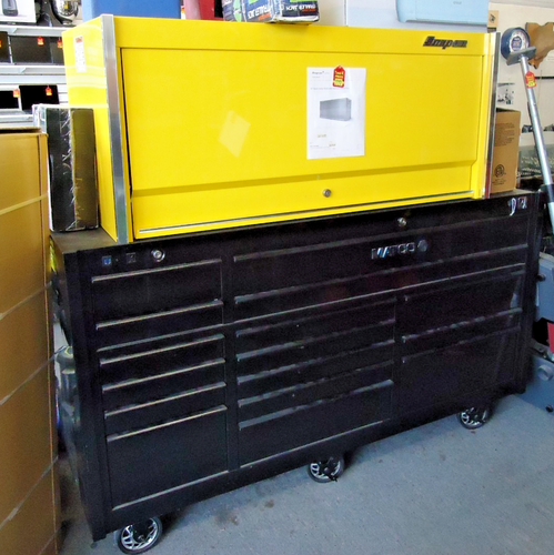 MATCO 4S 3 BAY 72"W x 25" DEEP PWR TOOLBOX WITH 16 DRAWERS - ELECTRIC ...